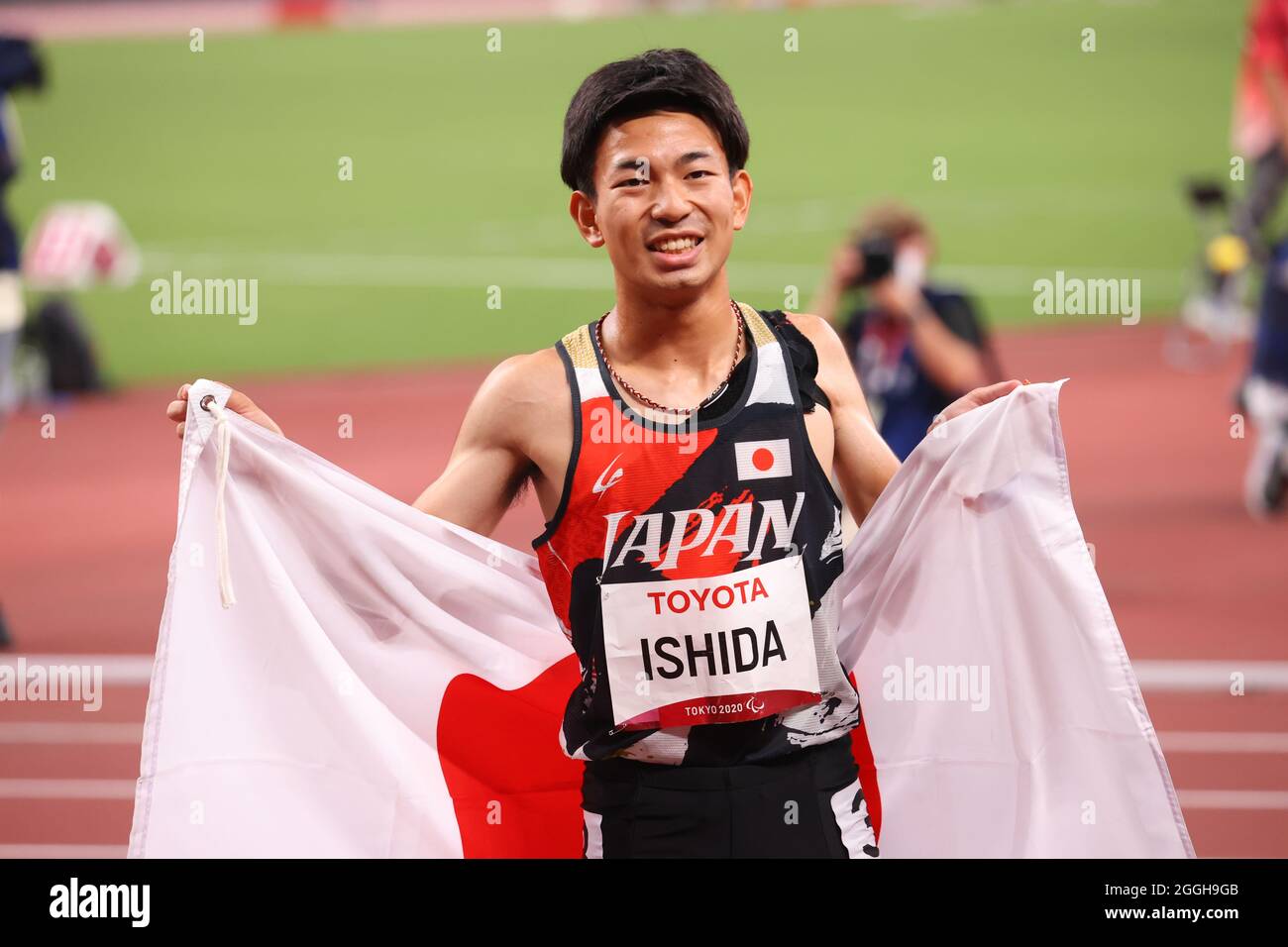 Tokyo, Japan. 27th Aug, 2021. Kakeru Ishida (JPN) Athletics : Men's ...