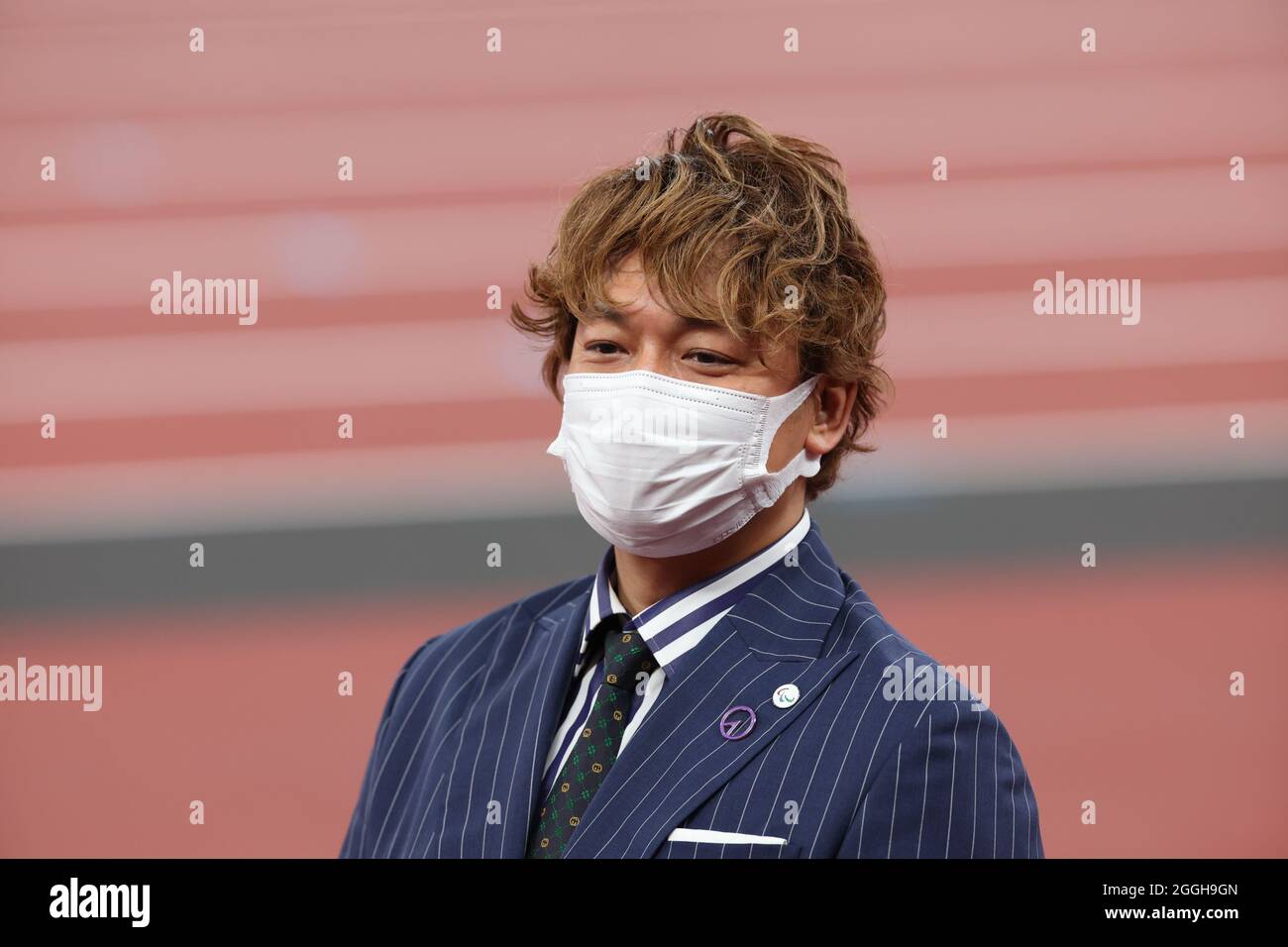 Tokyo, Japan. 27th Aug, 2021. Shingo Katori Athletics : Men's 400m T52 ...