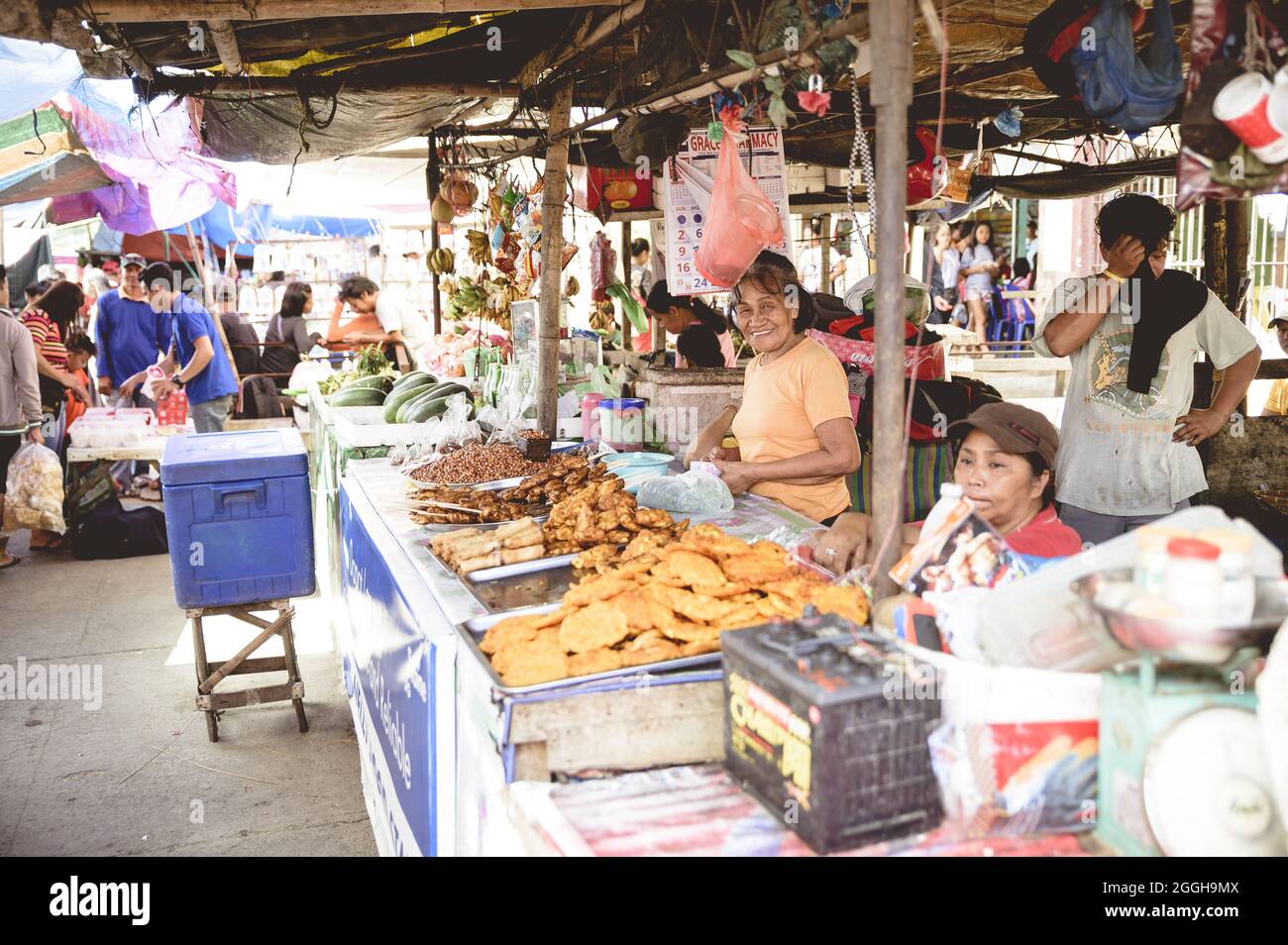 BACOLOD, PHILIPPINES - Feb 03, 2019: The Filipino native marketplace ...
