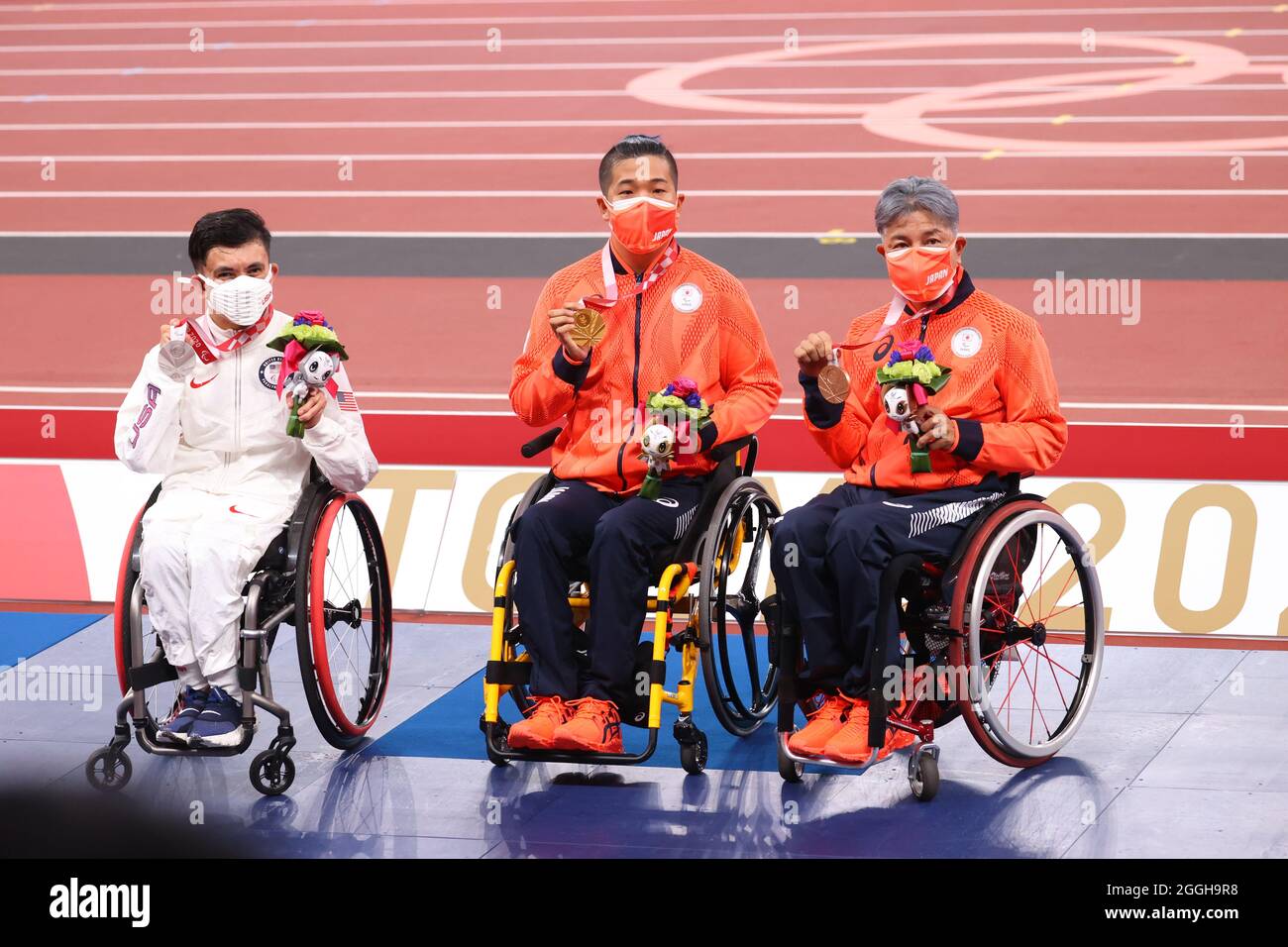 Tokyo, Japan. 27th Aug, 2021. (L to R) Raymond MARTIN (USA), Tomoki ...