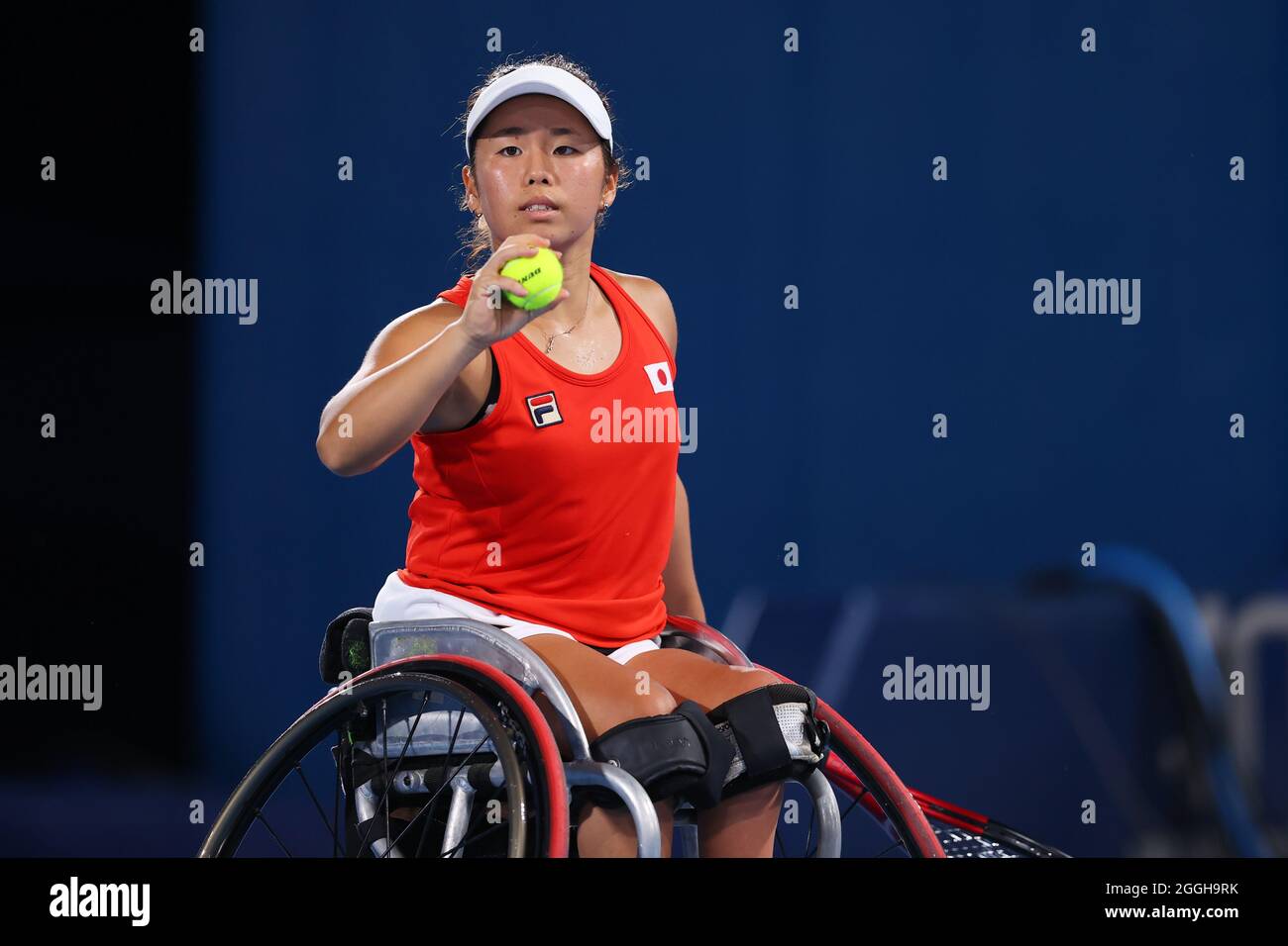 Tokyo, Japan. 1st Sep, 2021. Yui Kamiji (JPN) Wheelchair Tennis : Women ...