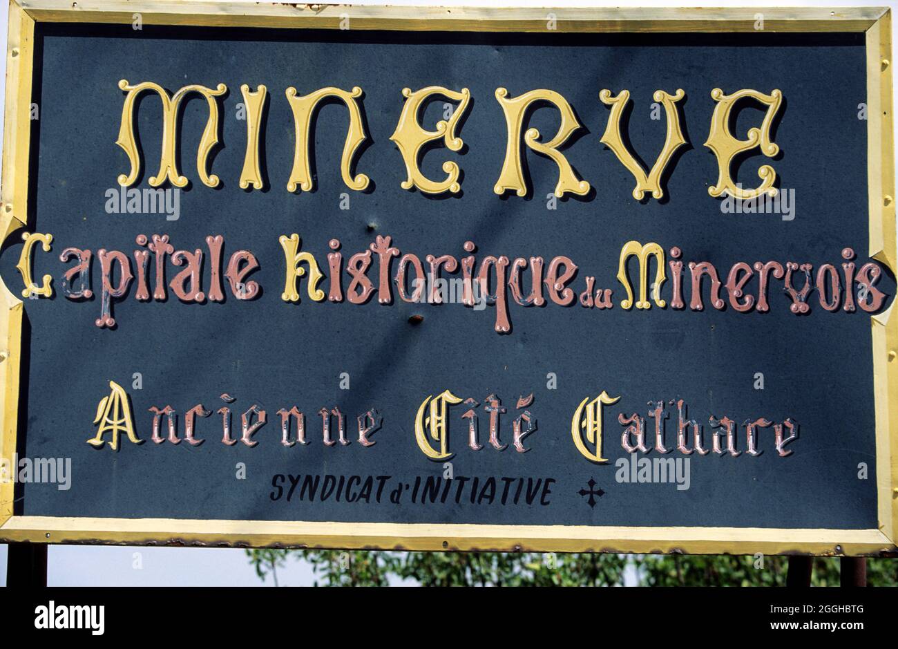Minerve aude france village hi-res stock photography and images - Alamy