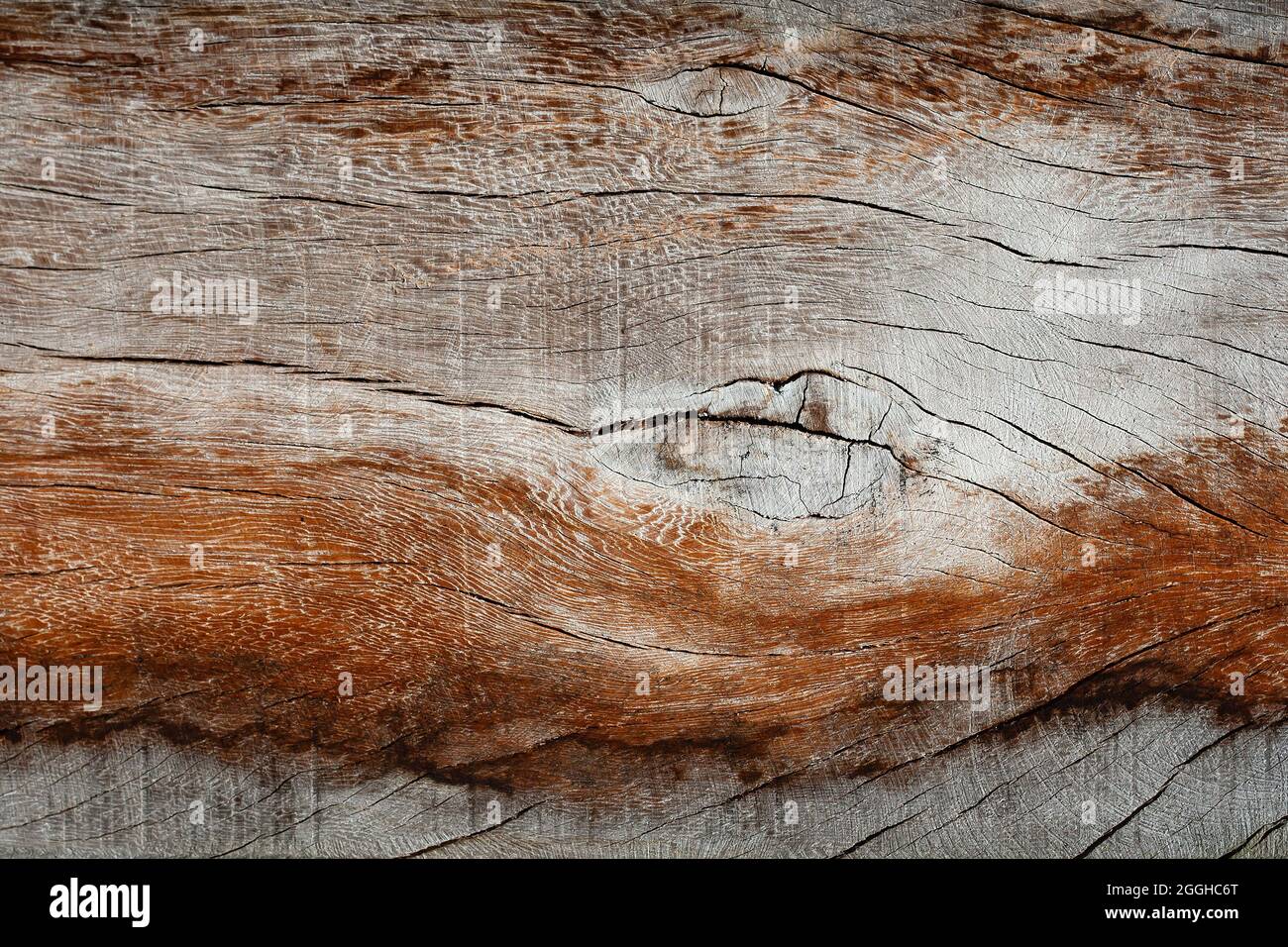 Old weathered rustic wood texture with knot Stock Photo - Alamy