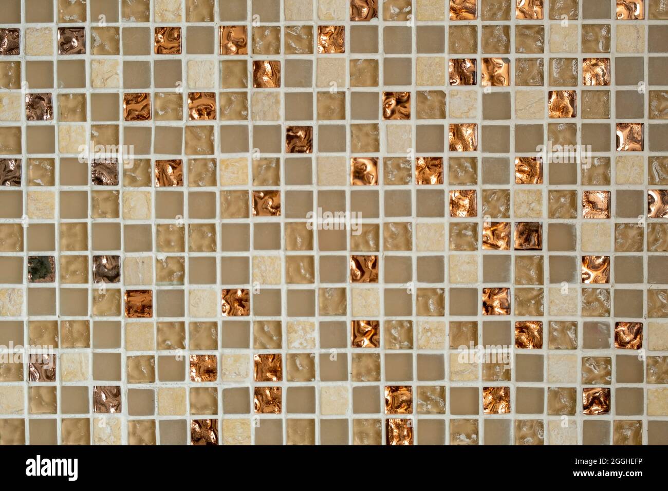 Textured wall background with glass tiles Stock Photo - Alamy