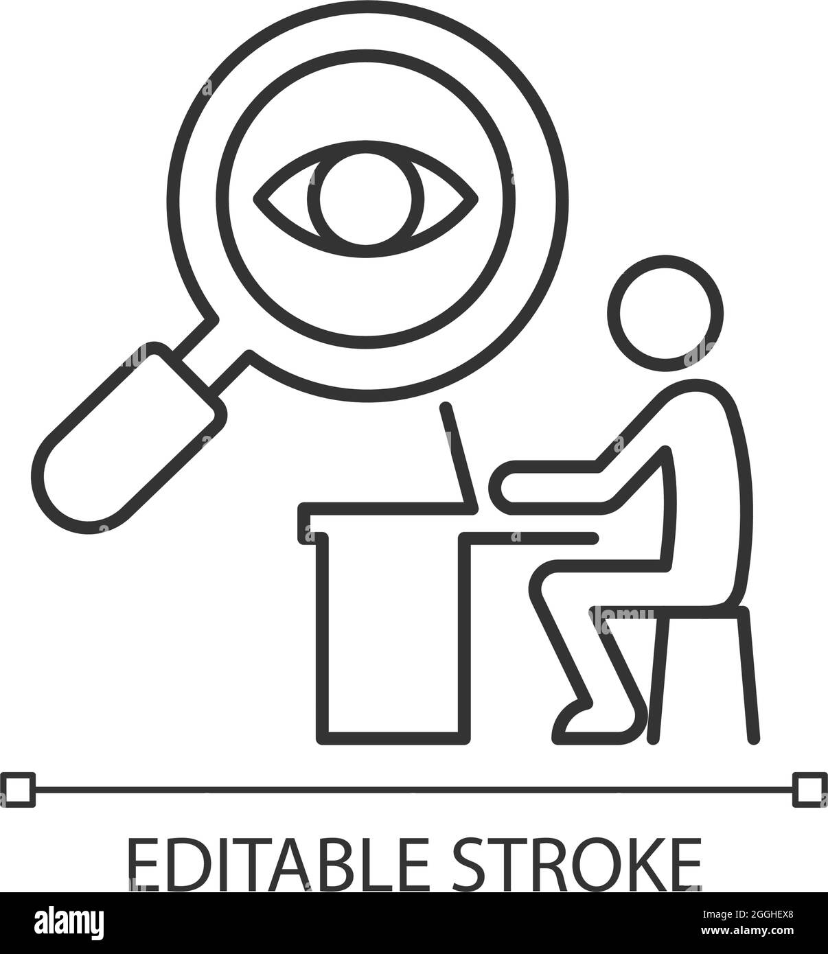 Employee control Black and White Stock Photos & Images - Alamy