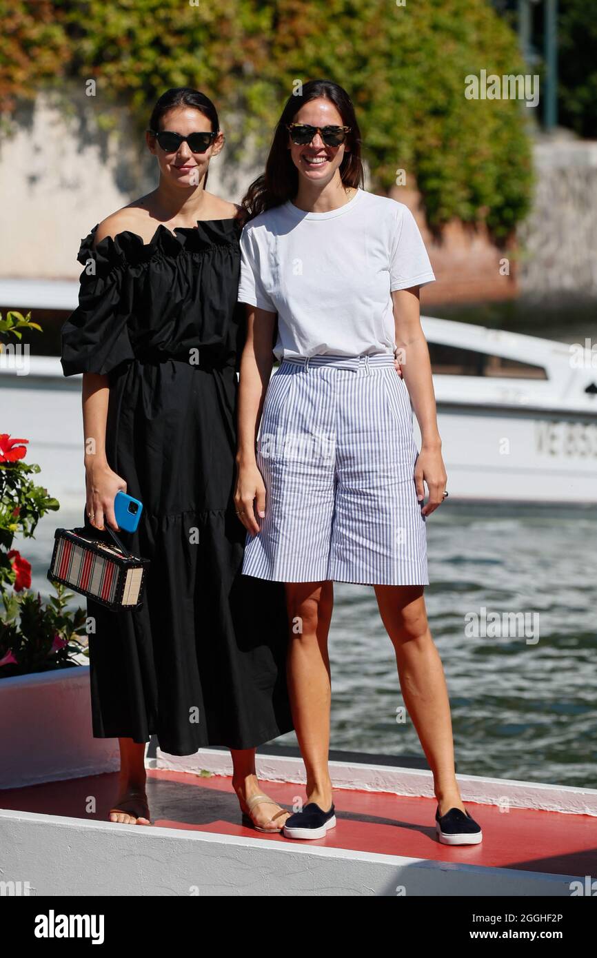 Venice, Italy. September 01, 2021, Countesses Viola And Vera Arrivabene ...