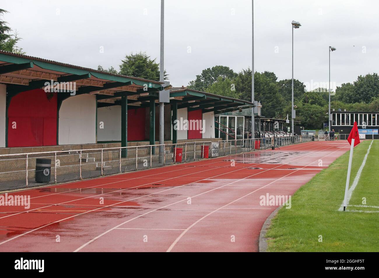 General view of the ground ahead of Hornchurch vs Potters Bar Town ...