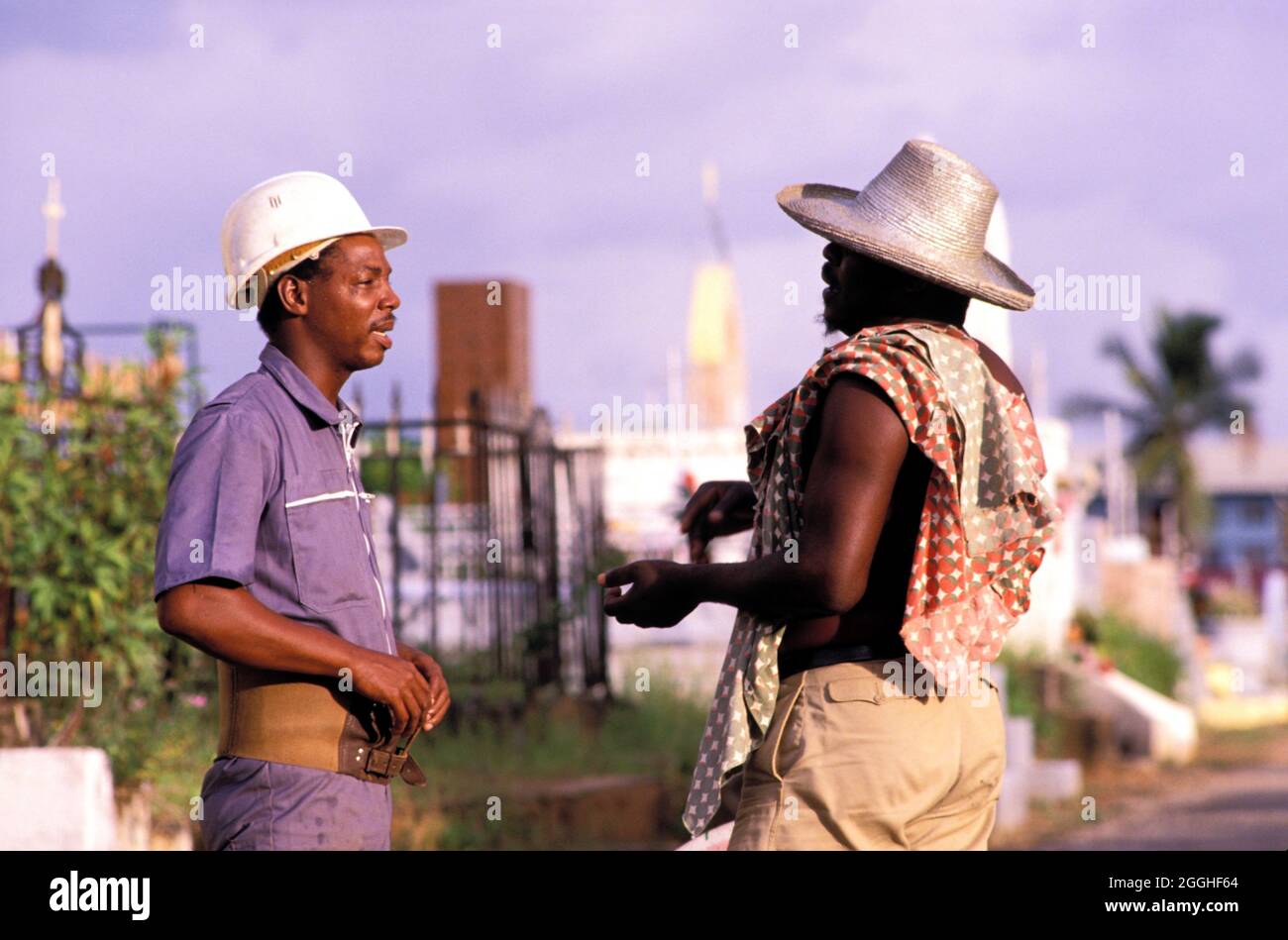 FRENCH GUYANA. CITY OF CAYENNE Stock Photo - Alamy
