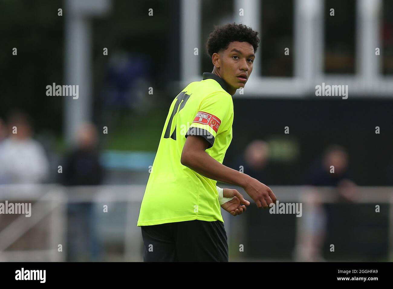Ruben Carvalho of Potters Bar during Hornchurch vs Potters Bar Town ...