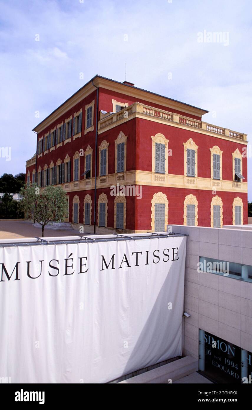 Exterior outside matisse museum hi-res stock photography and images - Alamy