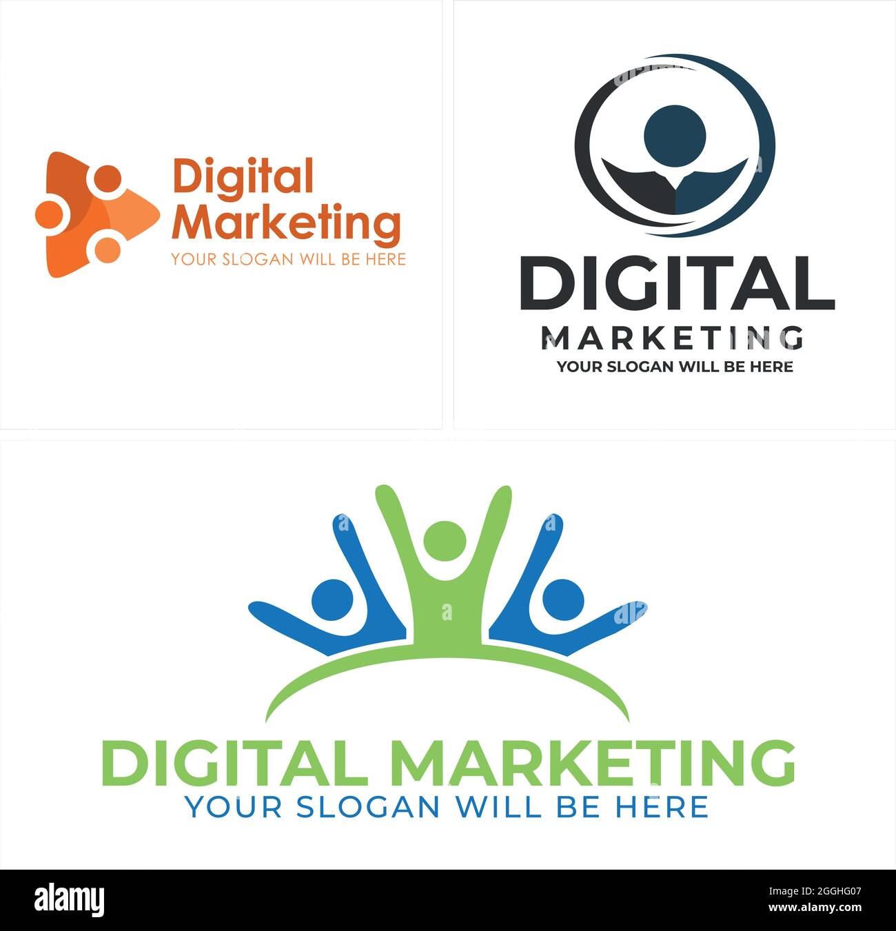 Marketing agency logo Cut Out Stock Images & Pictures - Alamy