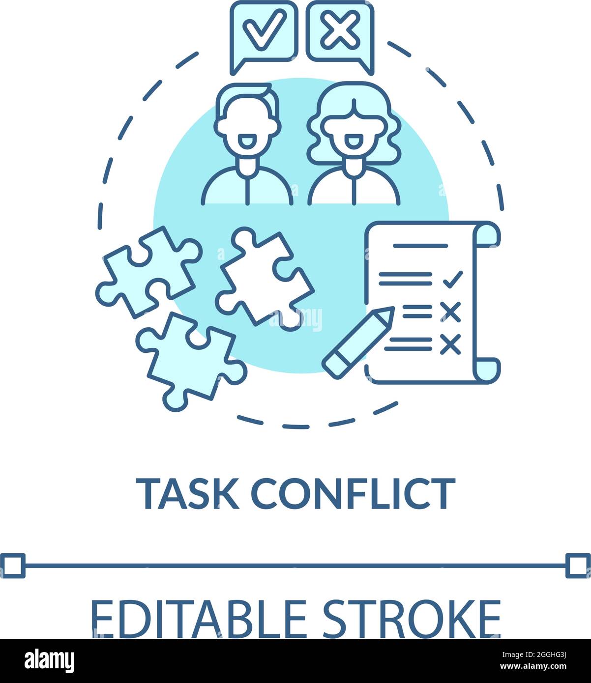 Task conflict hi-res stock photography and images - Alamy