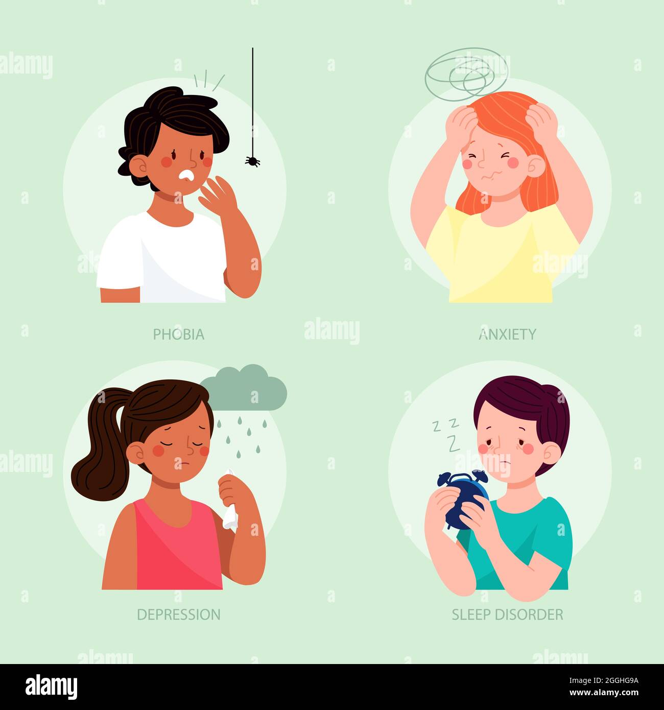 Health Problems Cartoon