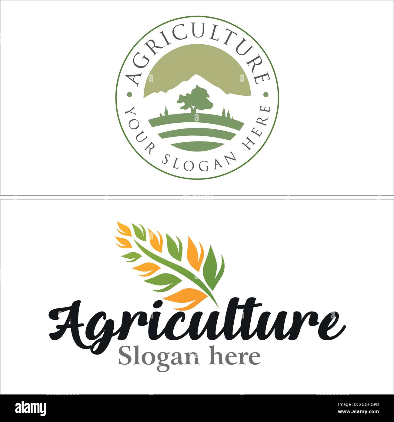 Farm plant Stock Vector Images - Alamy