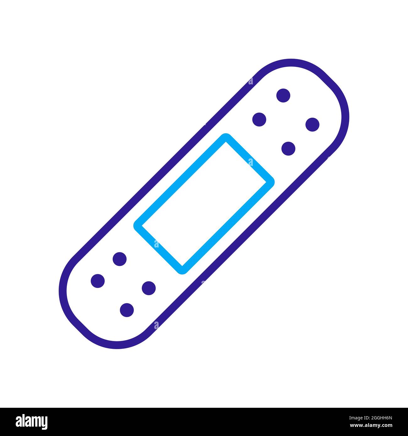 Adhesive plaster vector icon. Medicine and healthcare, medical support ...