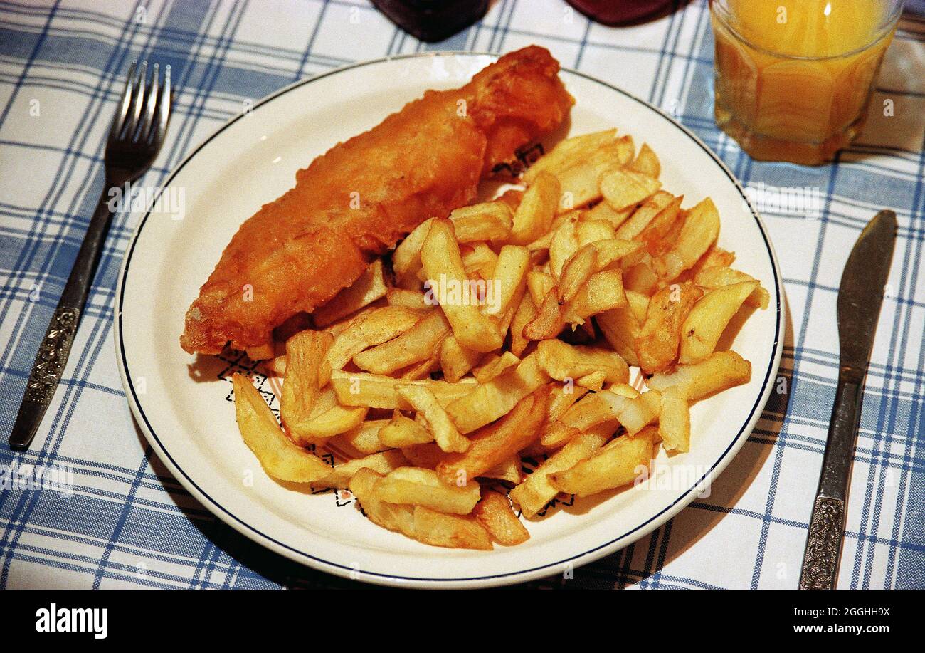 Traditional British Fish And Chips