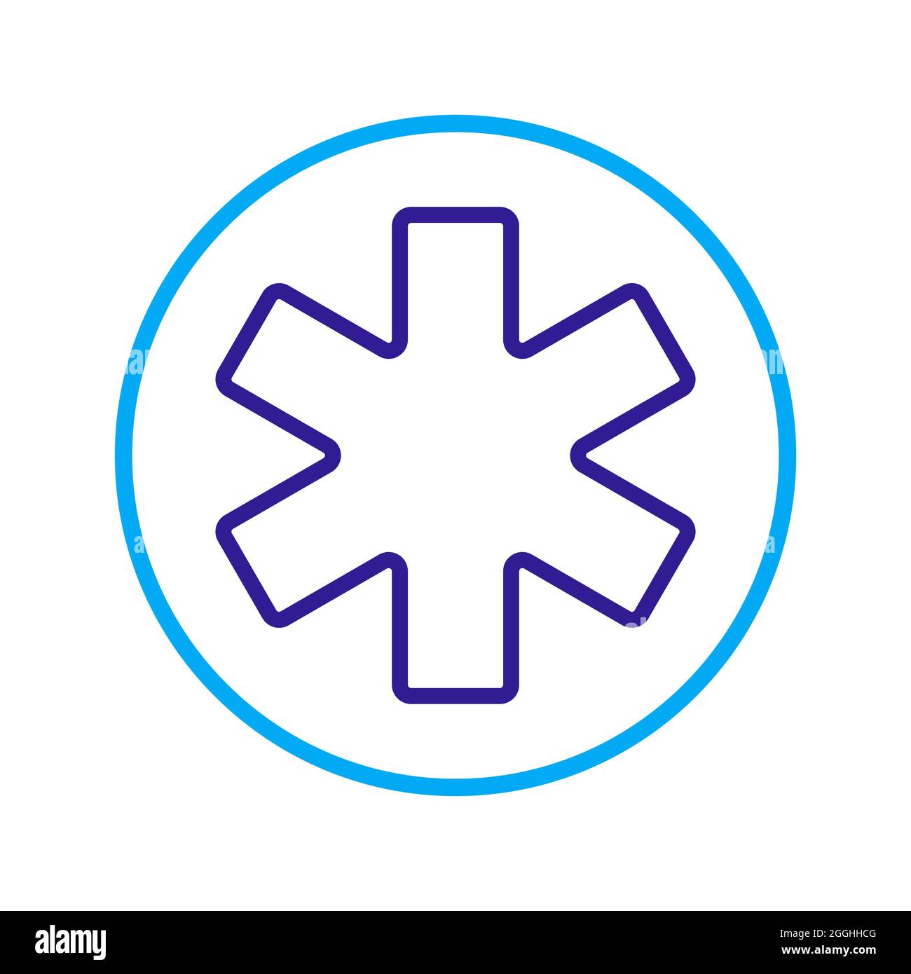 Medical Emergency Care glyph vector icon. Medicine and medical support ...