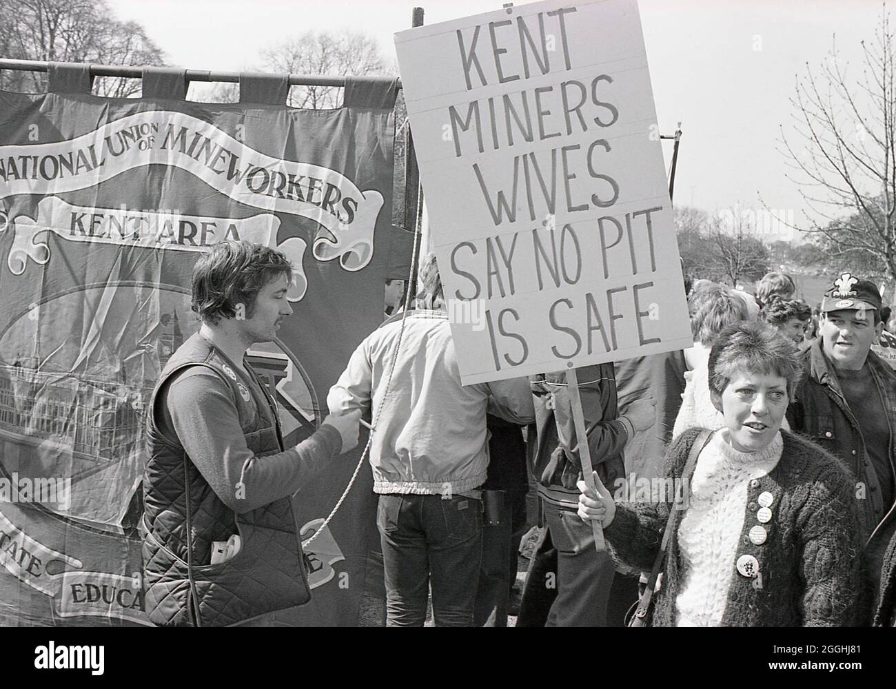 Miners Strike Uk High Resolution Stock Photography and Images - Alamy