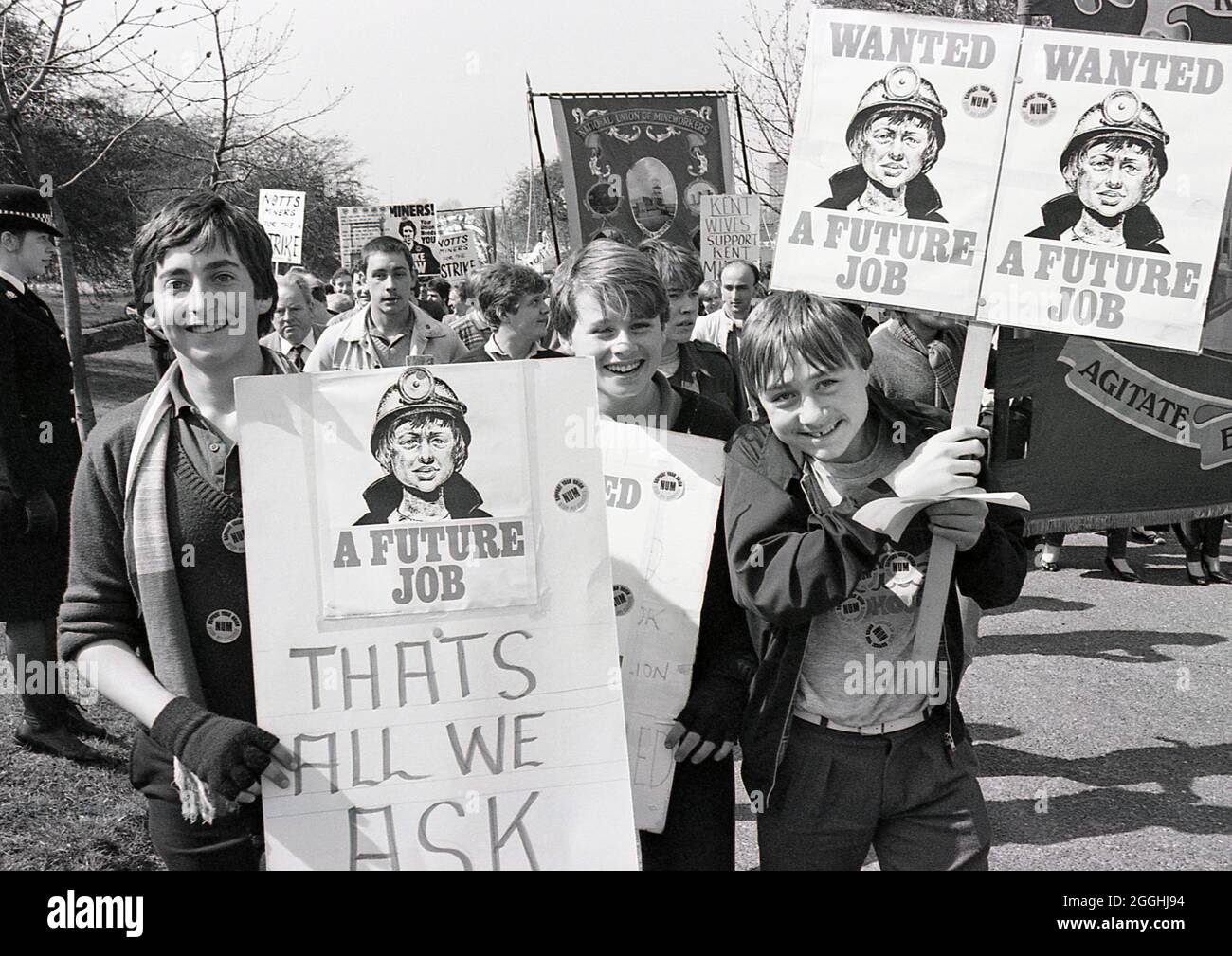 Num strike 1984 hi-res stock photography and images - Alamy