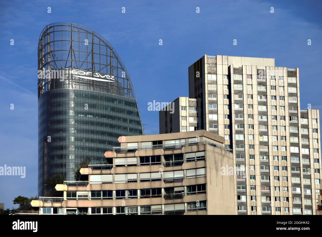 Gdf suez tower hi-res stock photography and images - Alamy