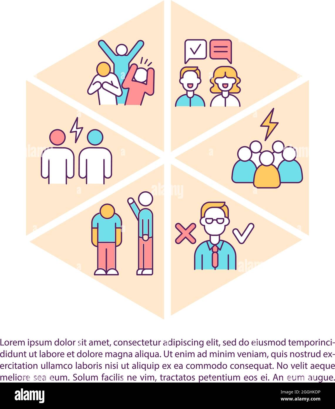 Problems misunderstanding Stock Vector Images - Alamy