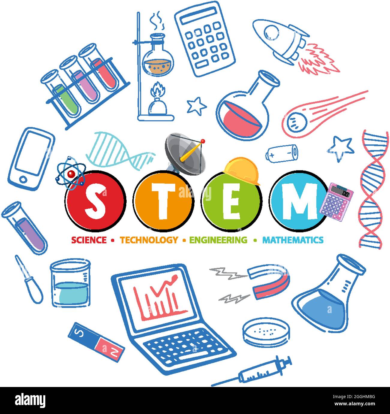 Stem School Clipart
