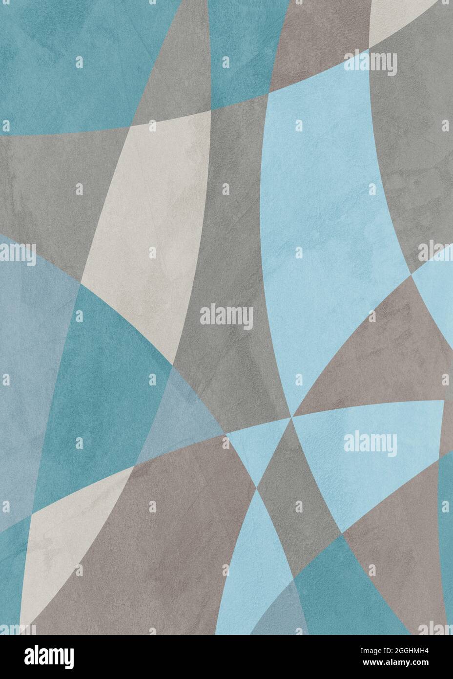 beautiful geometric abstract digital art, modern and colorful Stock ...