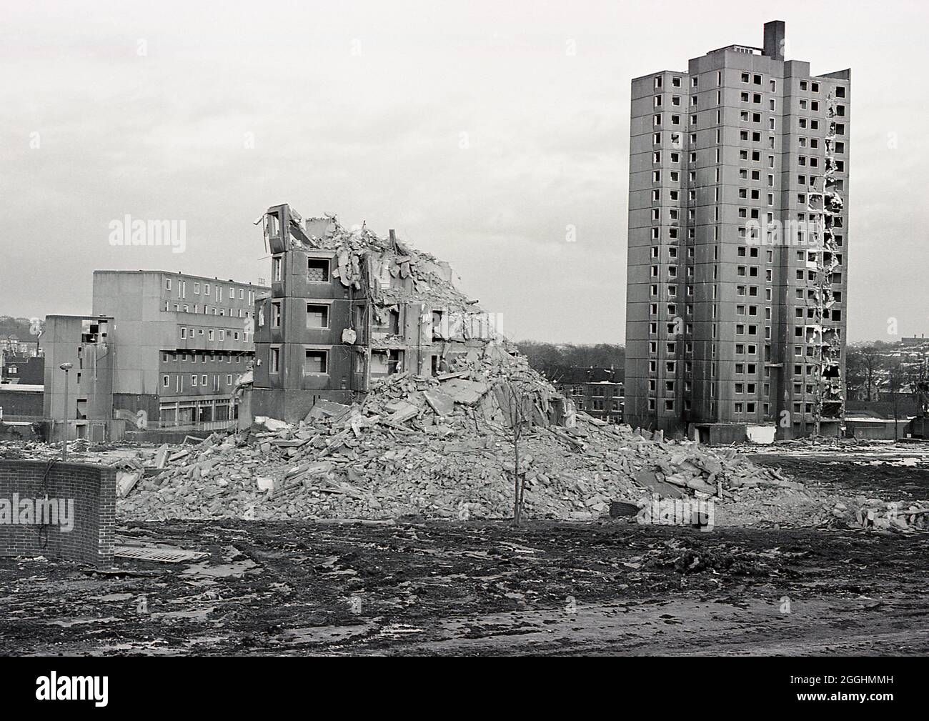 Demolition of Basford housing estate (deck access) only 17 years after ...