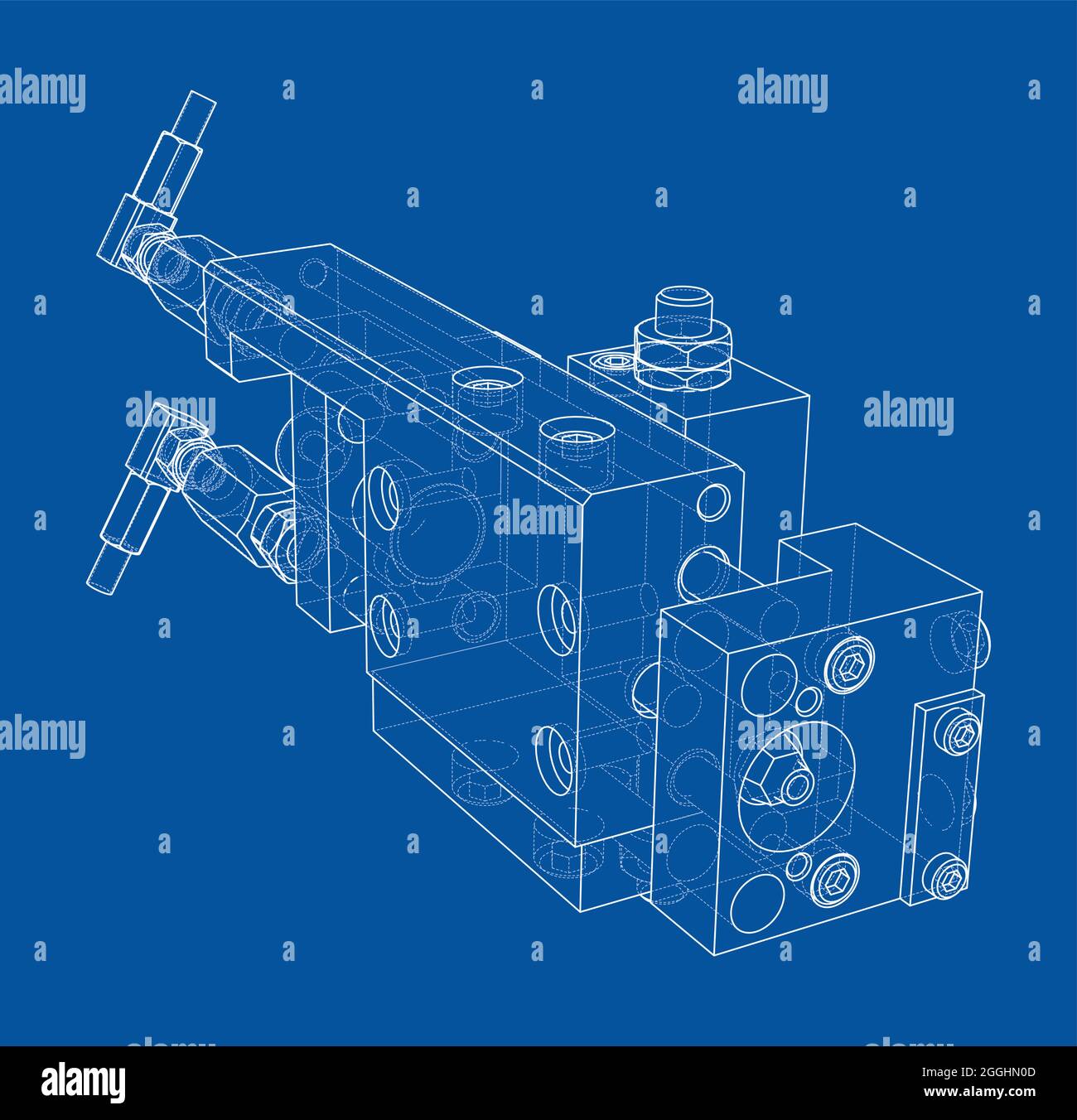 Abstract industry object concept. Vector Stock Vector Image & Art - Alamy