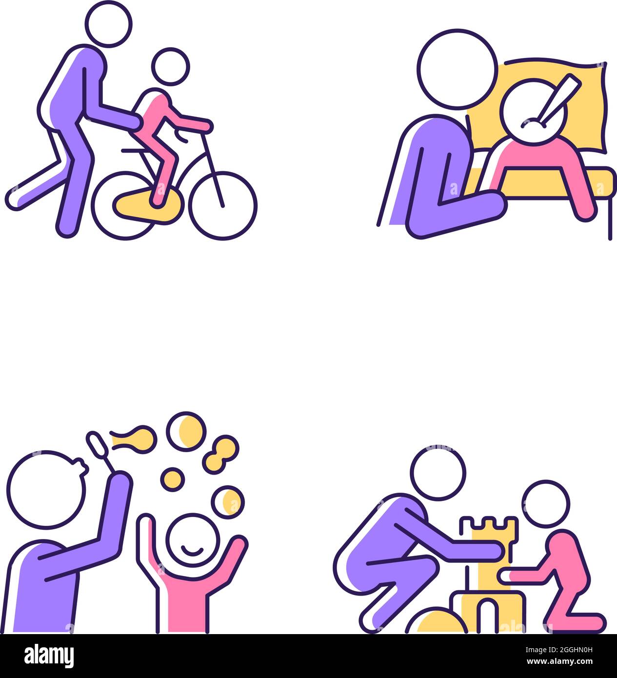 Good parenting Cut Out Stock Images & Pictures - Alamy