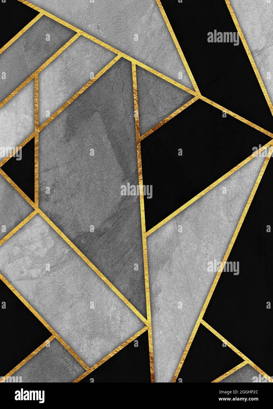 beautiful geometric abstract digital art, modern and colorful Stock ...