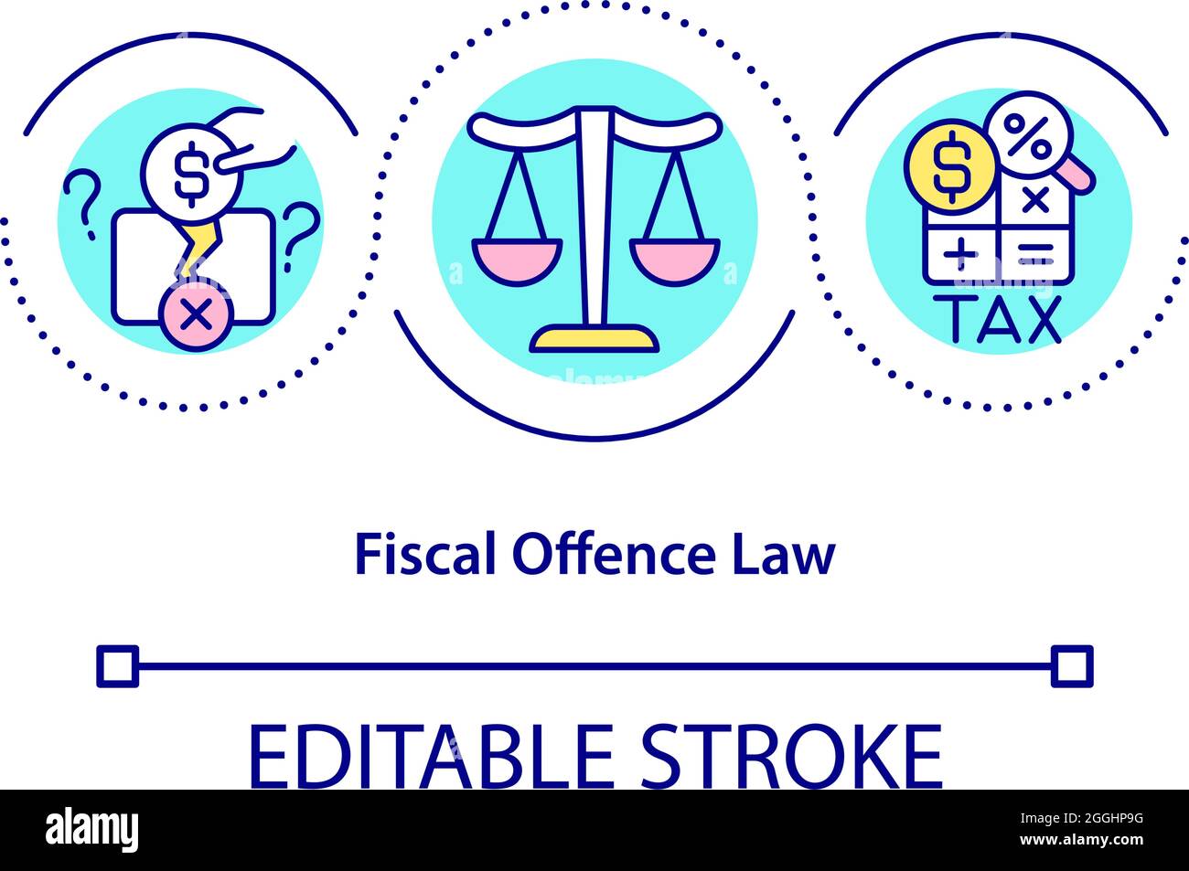 Is an offence Stock Vector Images - Alamy