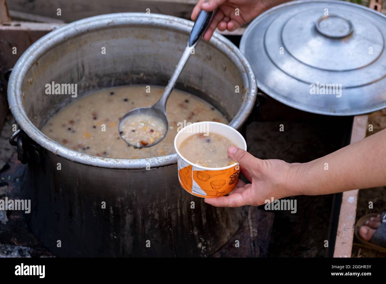In the Islamic month, the woman who makes ashura in the cauldron fills ...
