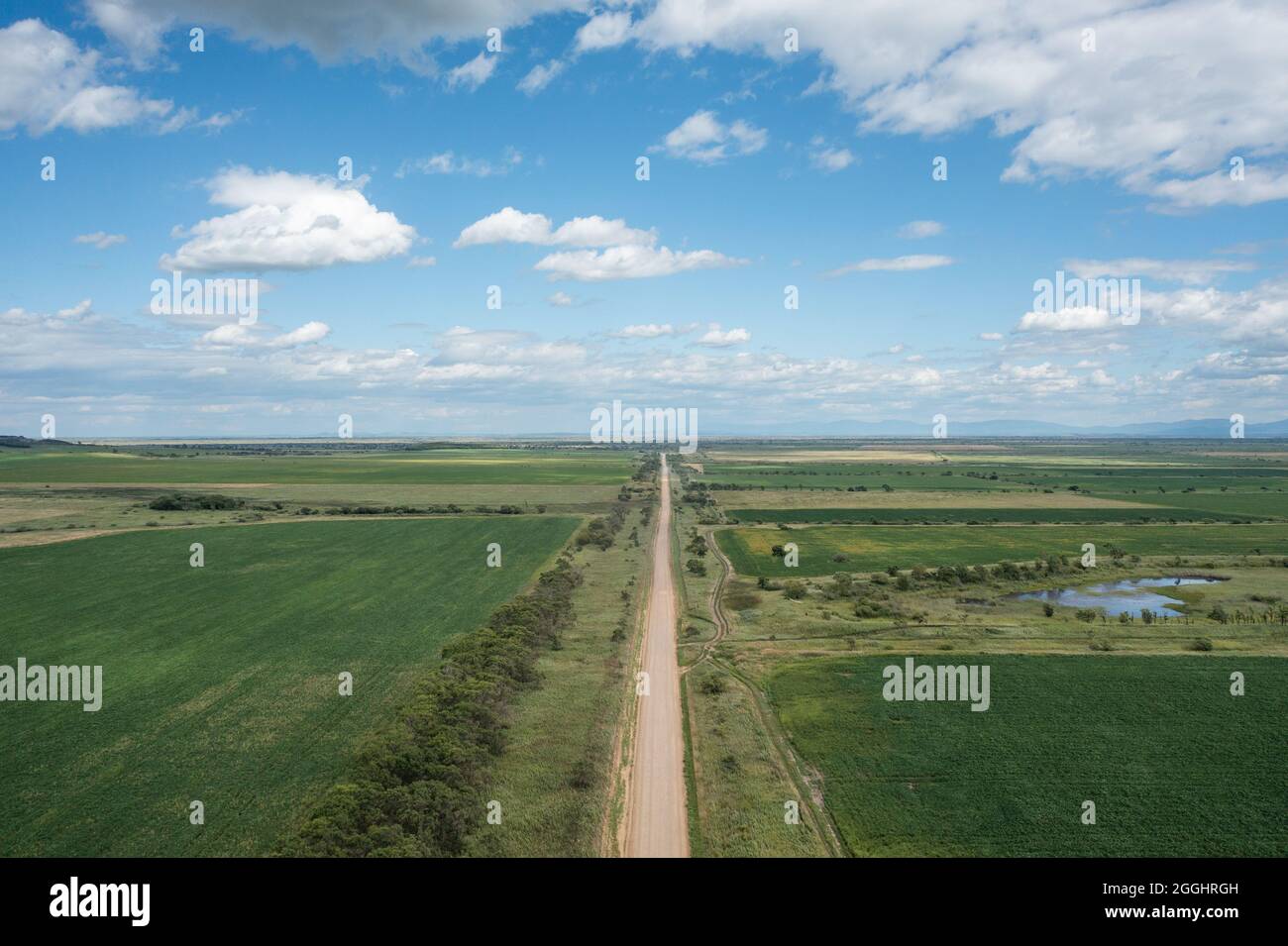 Road among rural landscape hi-res stock photography and images - Alamy