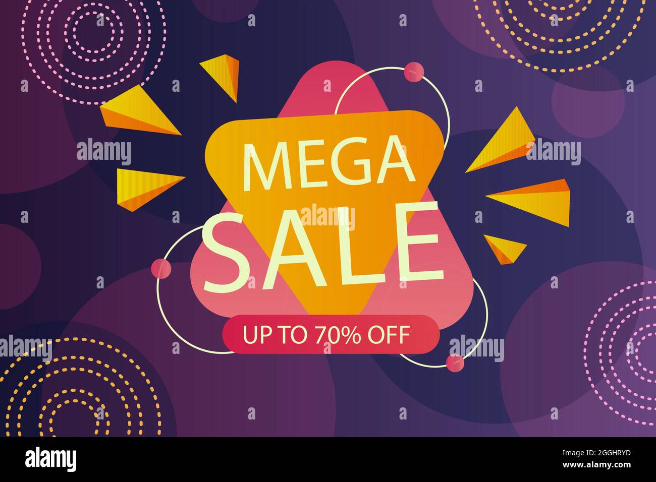 Gradient sale background Vector illustration Stock Vector Image & Art ...