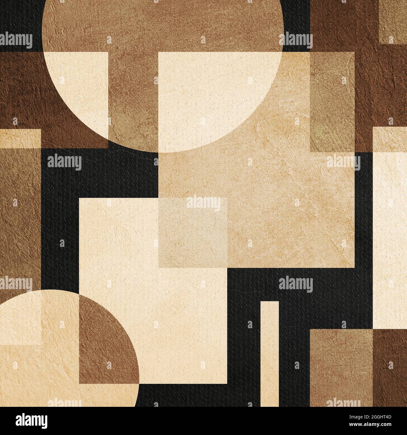 beautiful geometric abstract digital art, modern and colorful Stock ...