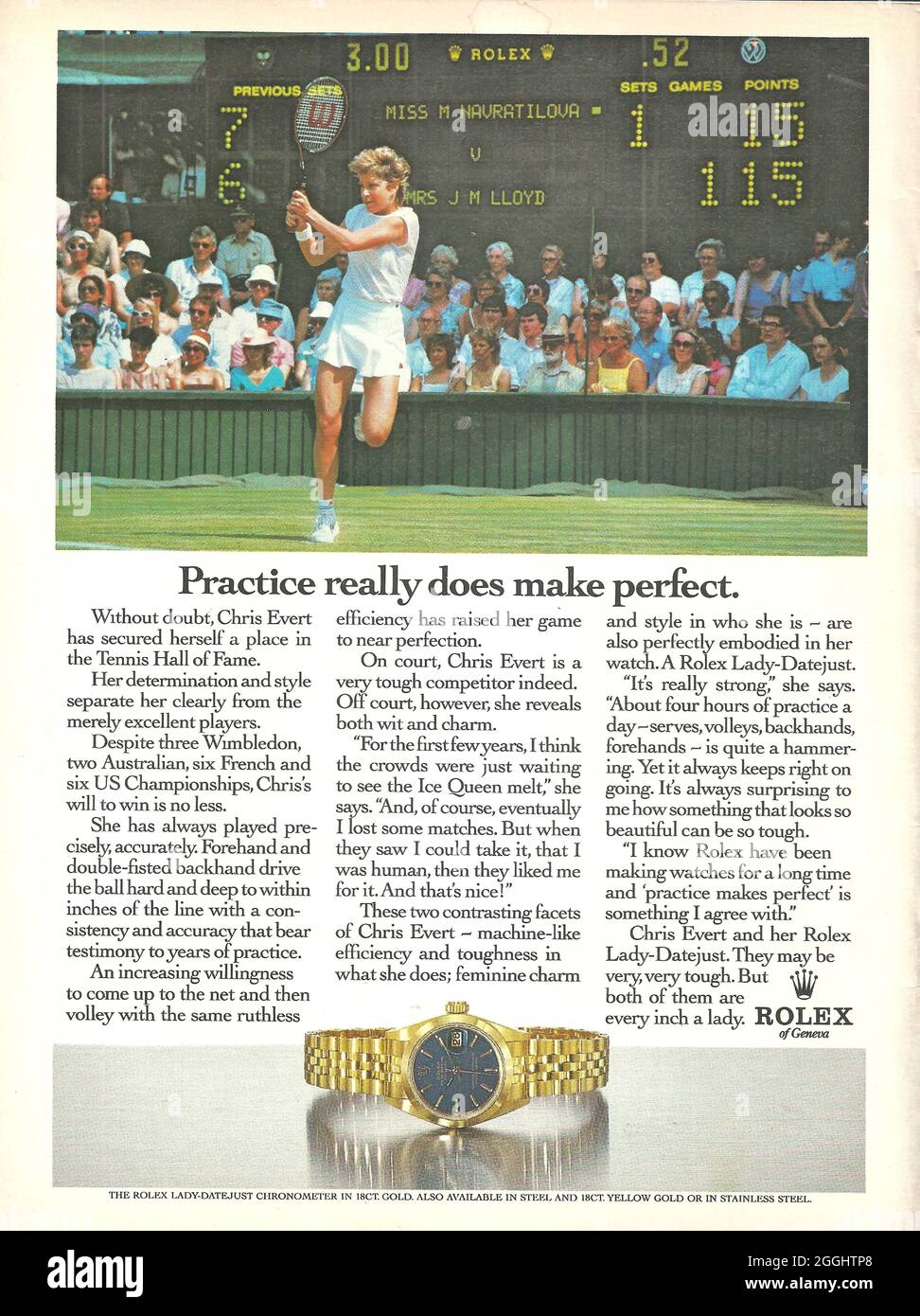 Paper ad advert of Rolex watch Swiss made Rolex Oyster day date gmt ...