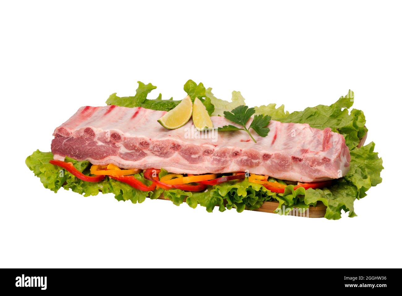Raw pork rib hi-res stock photography and images - Alamy