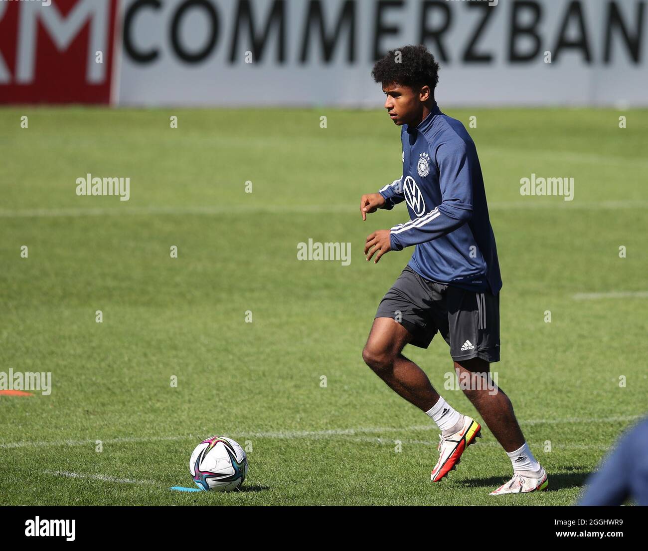 Stuttgart, Germany. 01st Sep, 2021. Football, national team, training ...