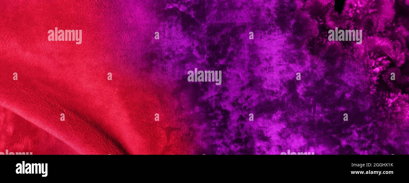 colorful luxury colorful red purple fabric velvet texture nature banner ...