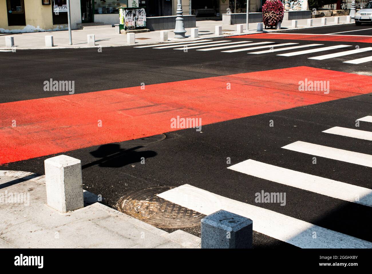 Pedestrian Crosswalk Markings