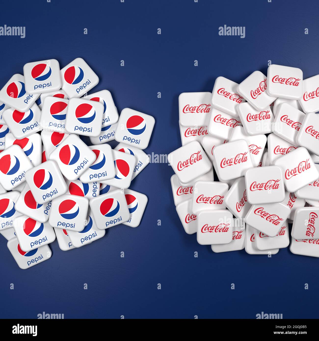 Pepsi logo hi-res stock photography and images - Alamy