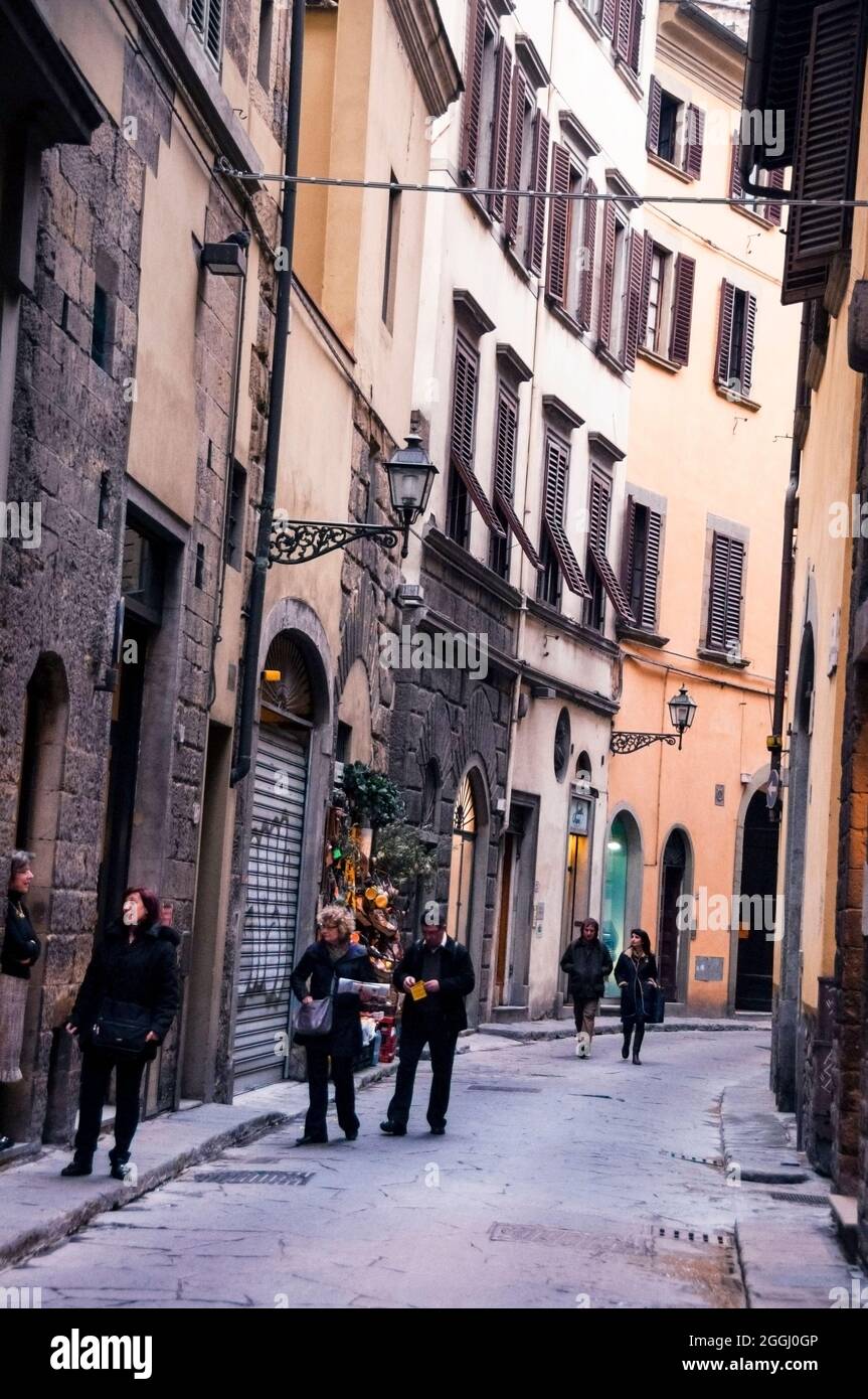 Pedestrian walk passeggiata hi-res stock photography and images - Alamy