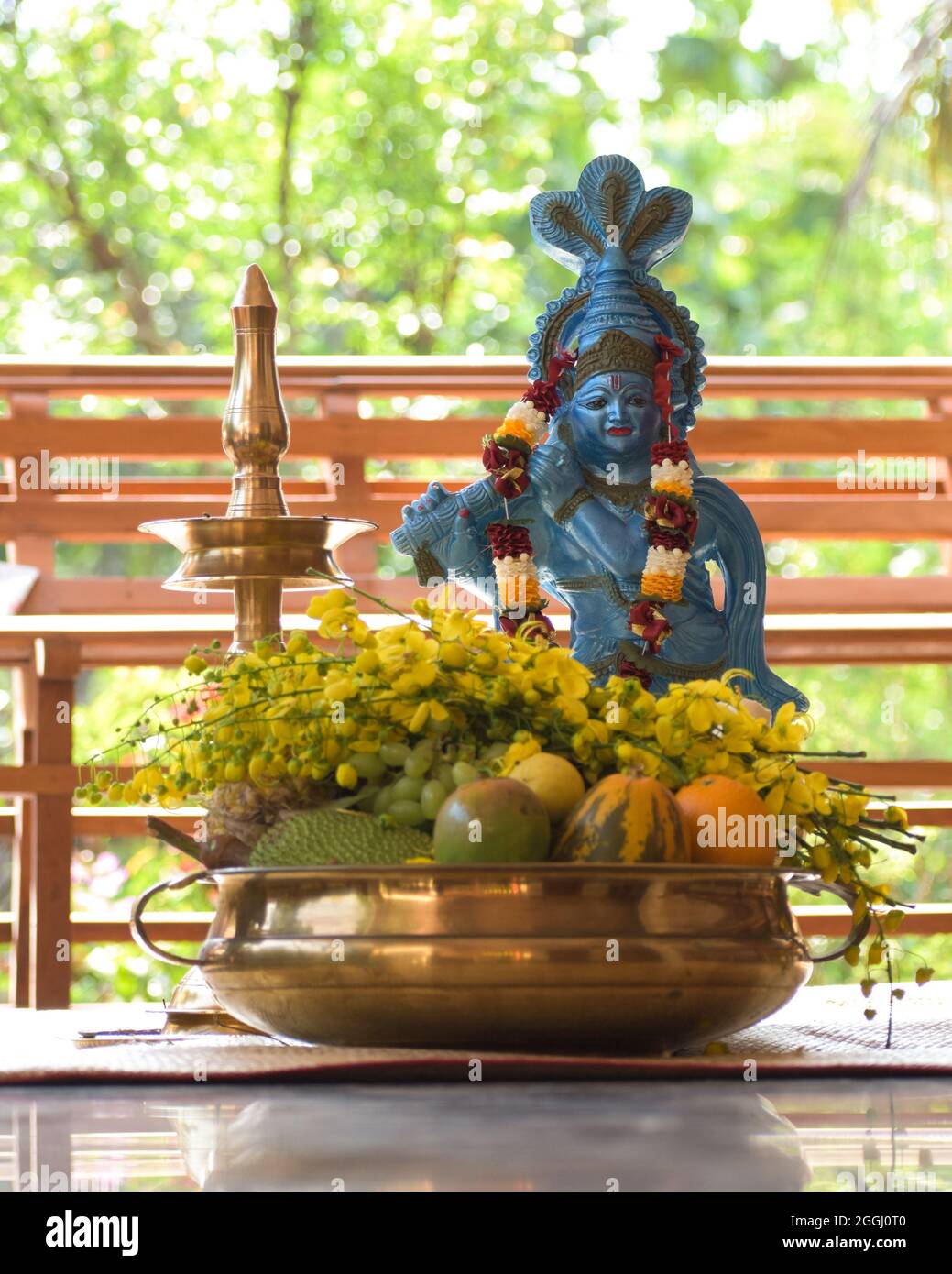 A kerala traditional festival called vishu Stock Photo - Alamy