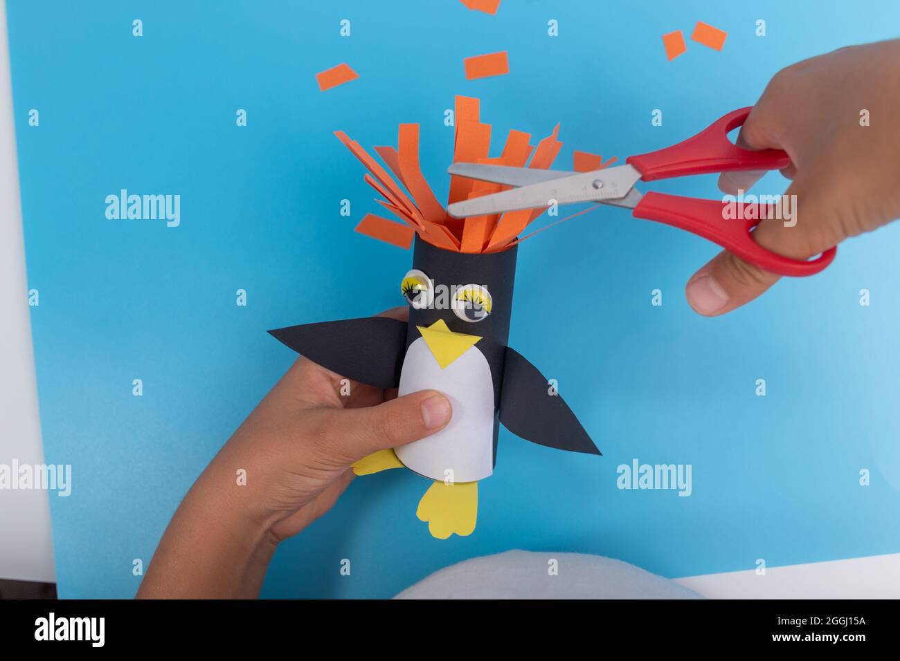 Penguin Craft Toilet Roll