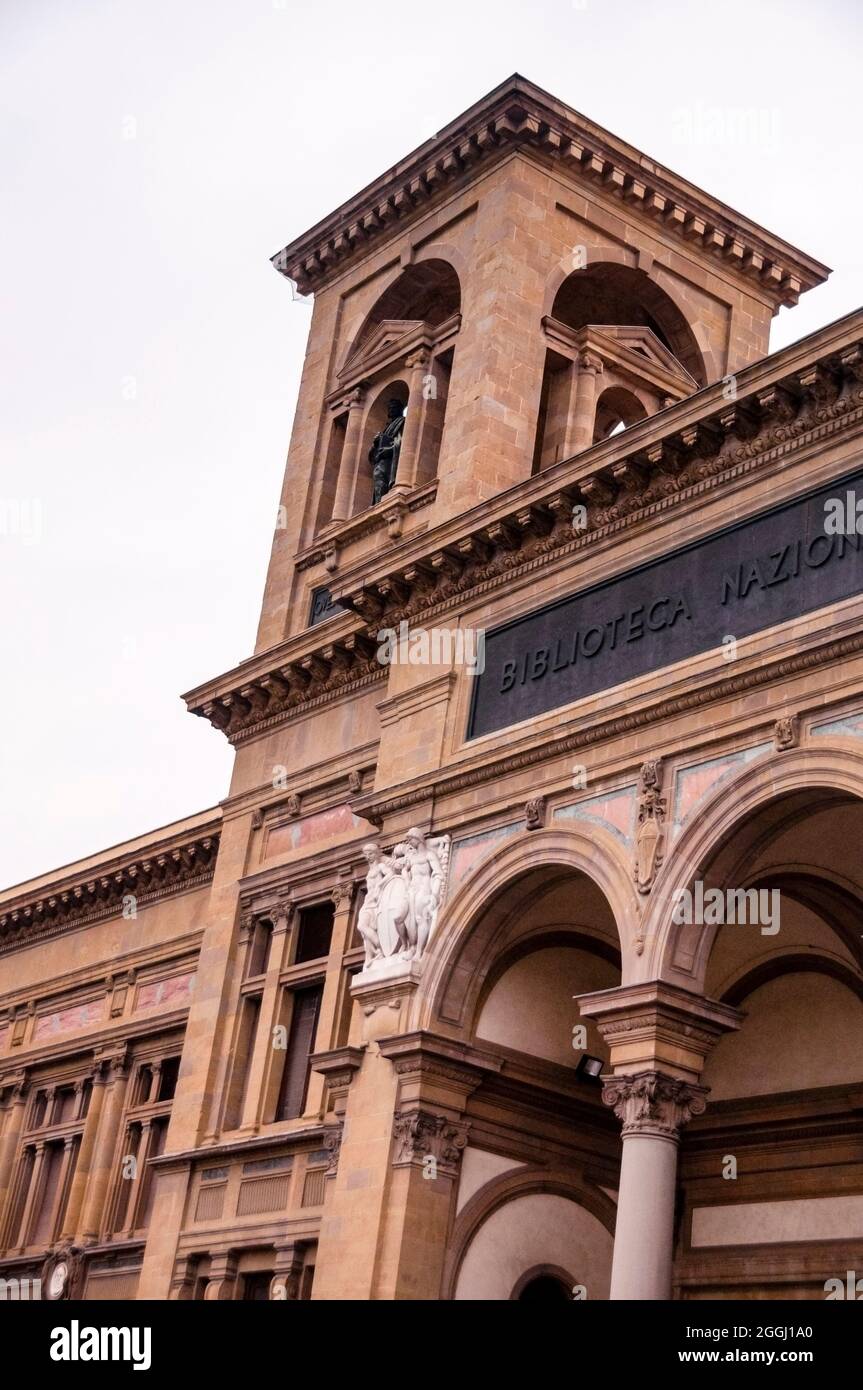 The National Library or Biblioteca Nazionale Centrale in Florence ...