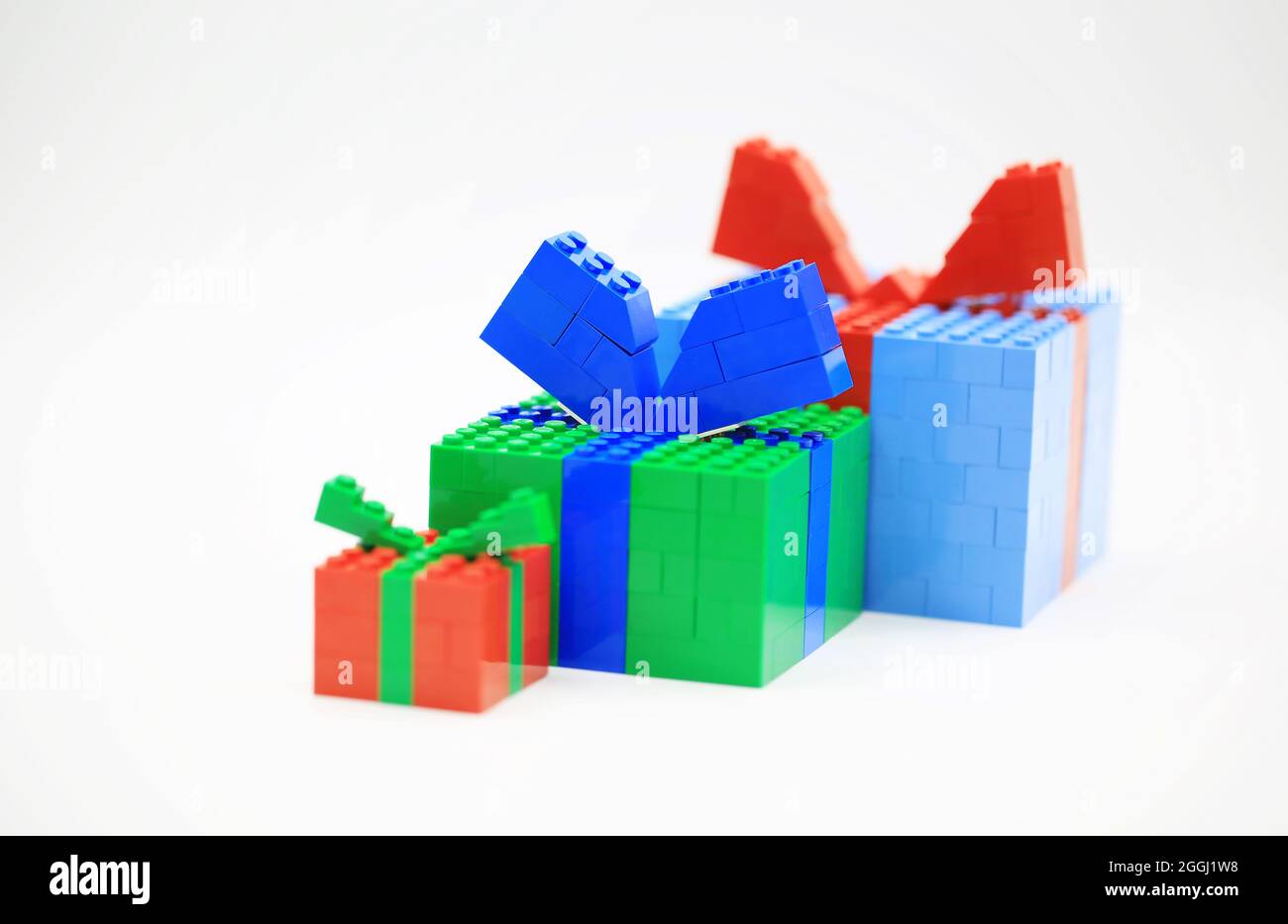 brick of gifts Stock Photo - Alamy