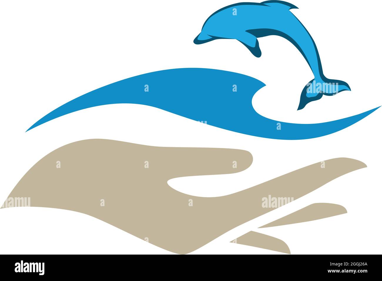 Dolphin, vector artwork Stock Vector Image & Art - Alamy