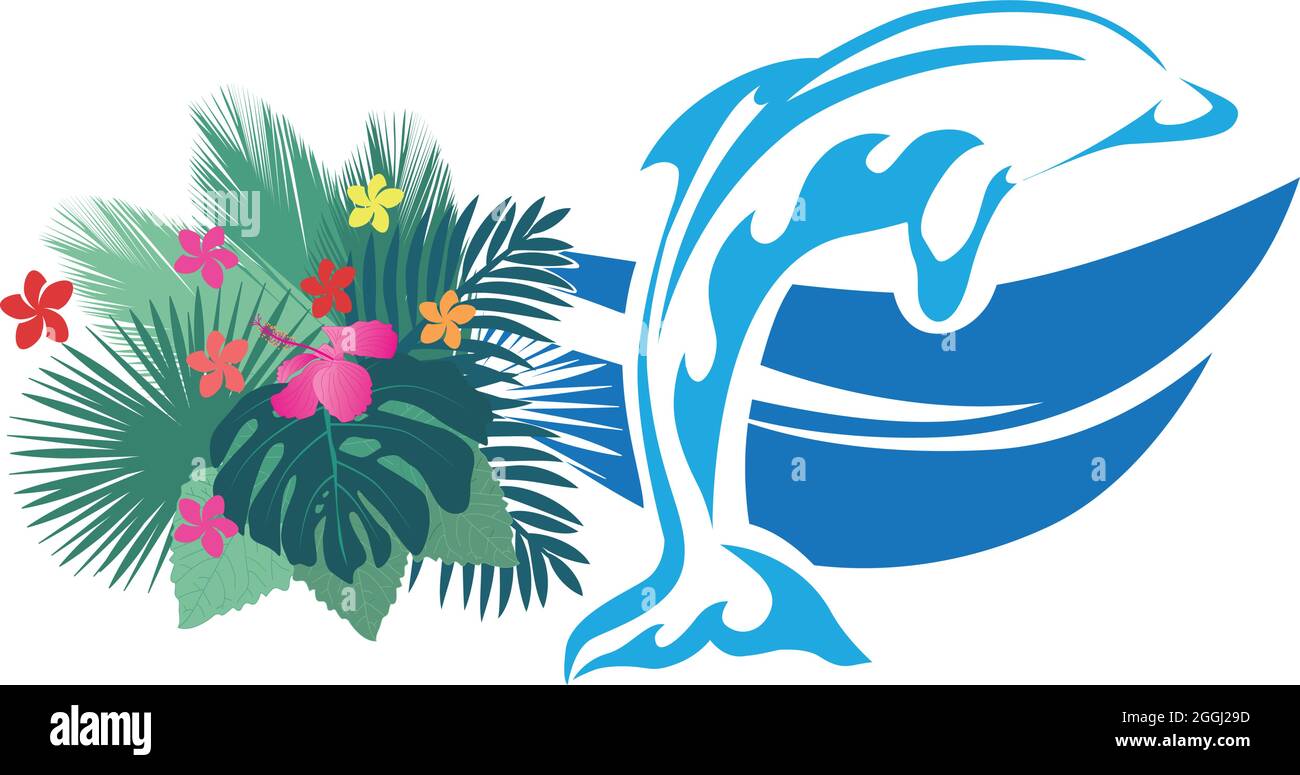 Dolphin, vector artwork Stock Vector Image & Art - Alamy