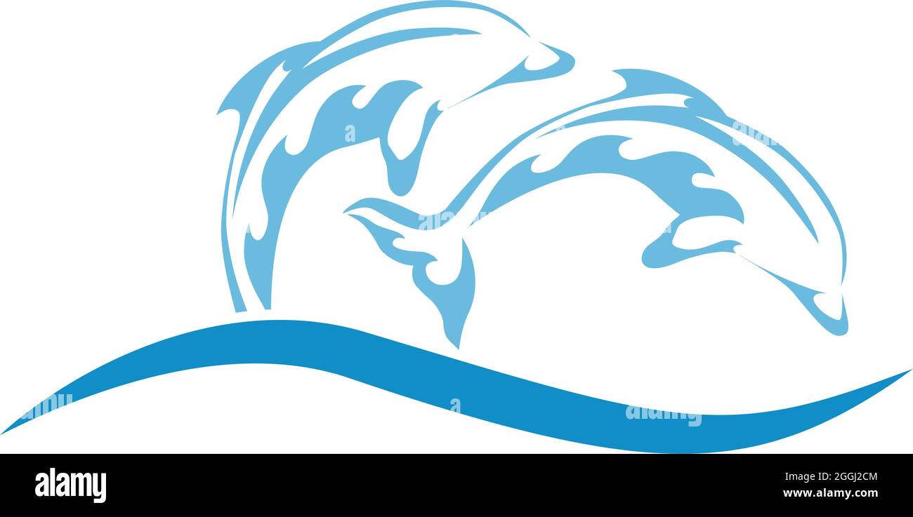 Dolphin, vector artwork Stock Vector Image & Art - Alamy